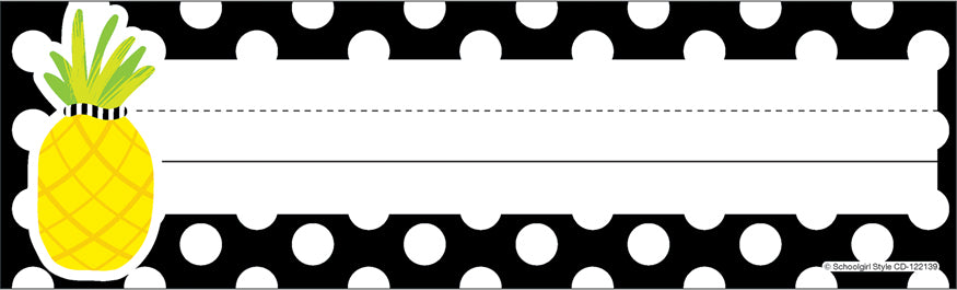 Pineapple Polka Dot – School Crossing