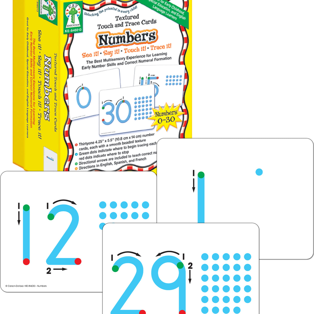 Textured Touch and Trace: Numbers: The Best Multisensory Experience fo ...