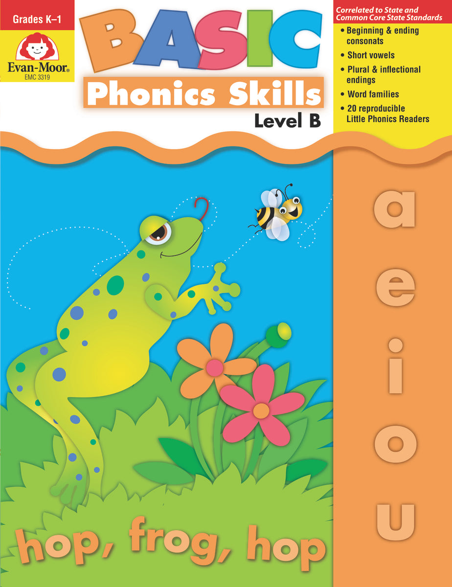 Basic Phonics Skills, Level B – School Crossing
