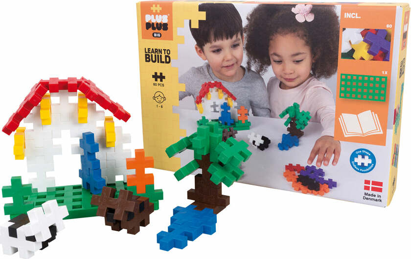Plus-Plus BIG Learn to Build - Basic Mix – School Crossing