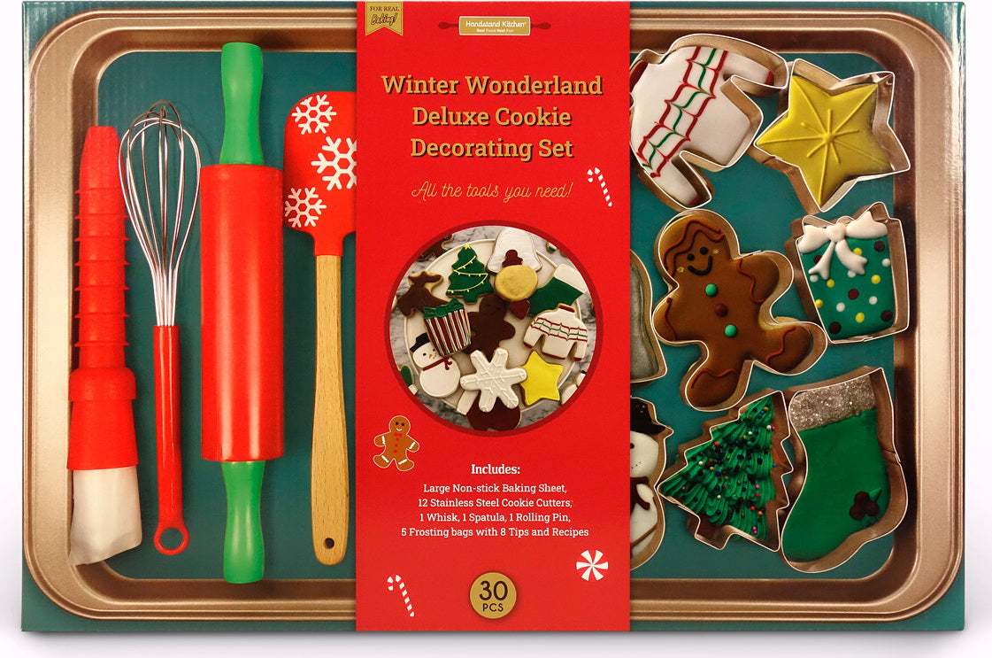 Winter Wonderland Deluxe Cookie Decorating Set – School Crossing
