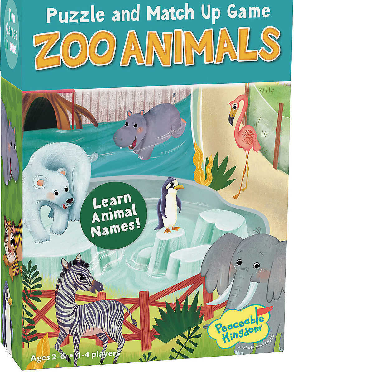 Zoo Animal Puzzle and Match Up Game – School Crossing
