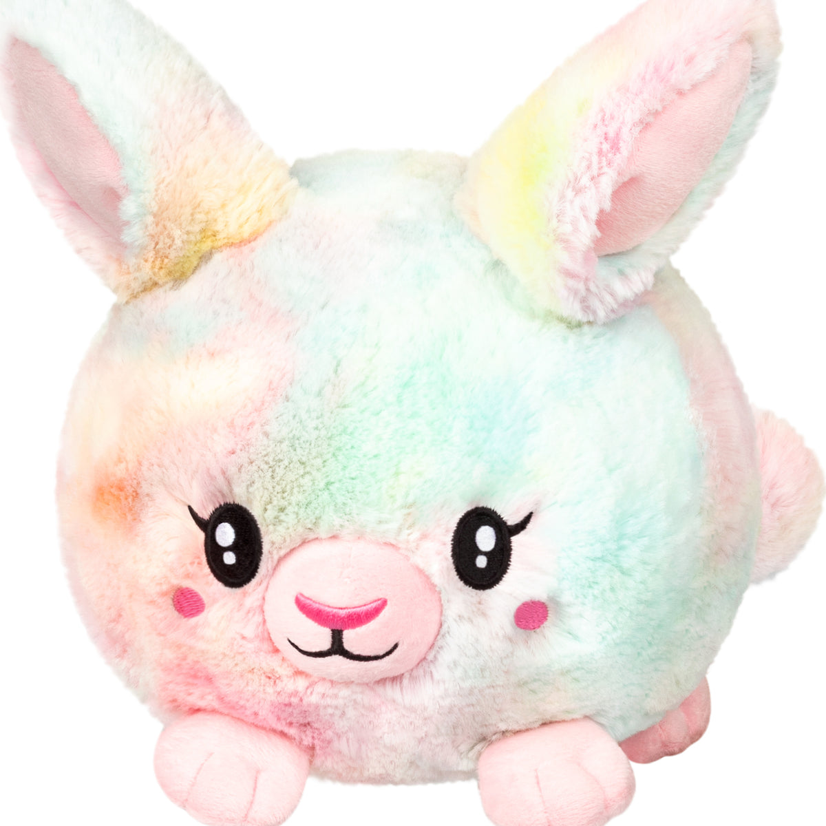 Mini Squishable Fluffy Bunny - Pastel Tie Dye – School Crossing