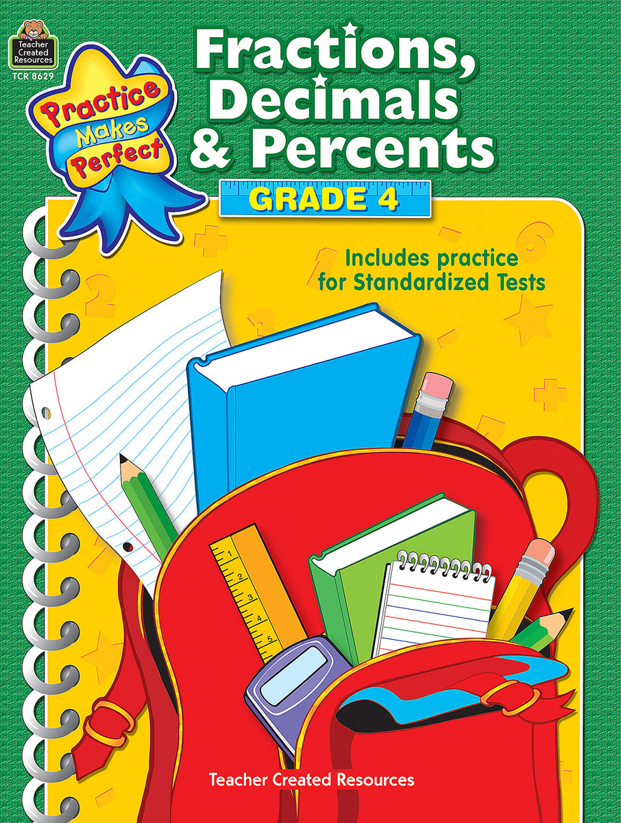 PMP: Fractions, Decimals & Percents (Gr. 4) – School Crossing