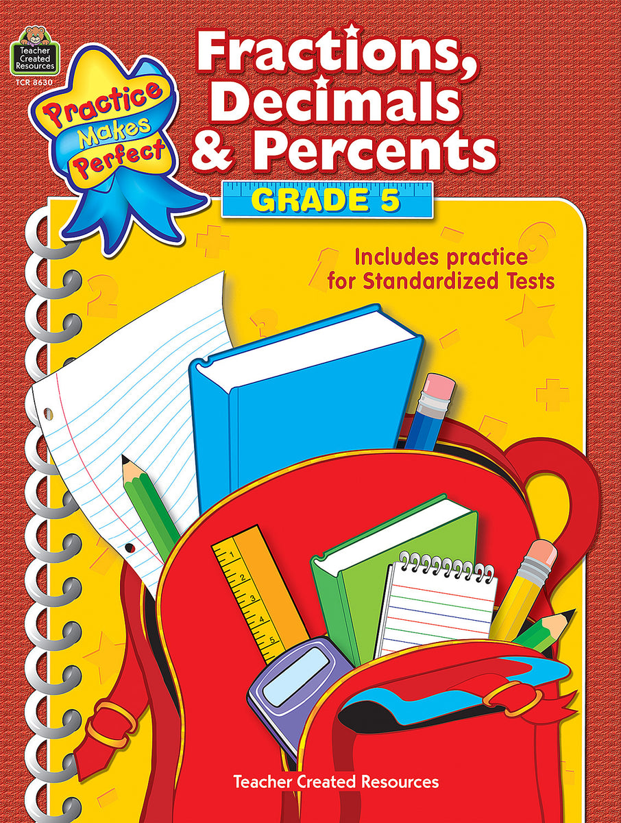 PMP: Fractions, Decimals & Percents (Gr. 5) – School Crossing