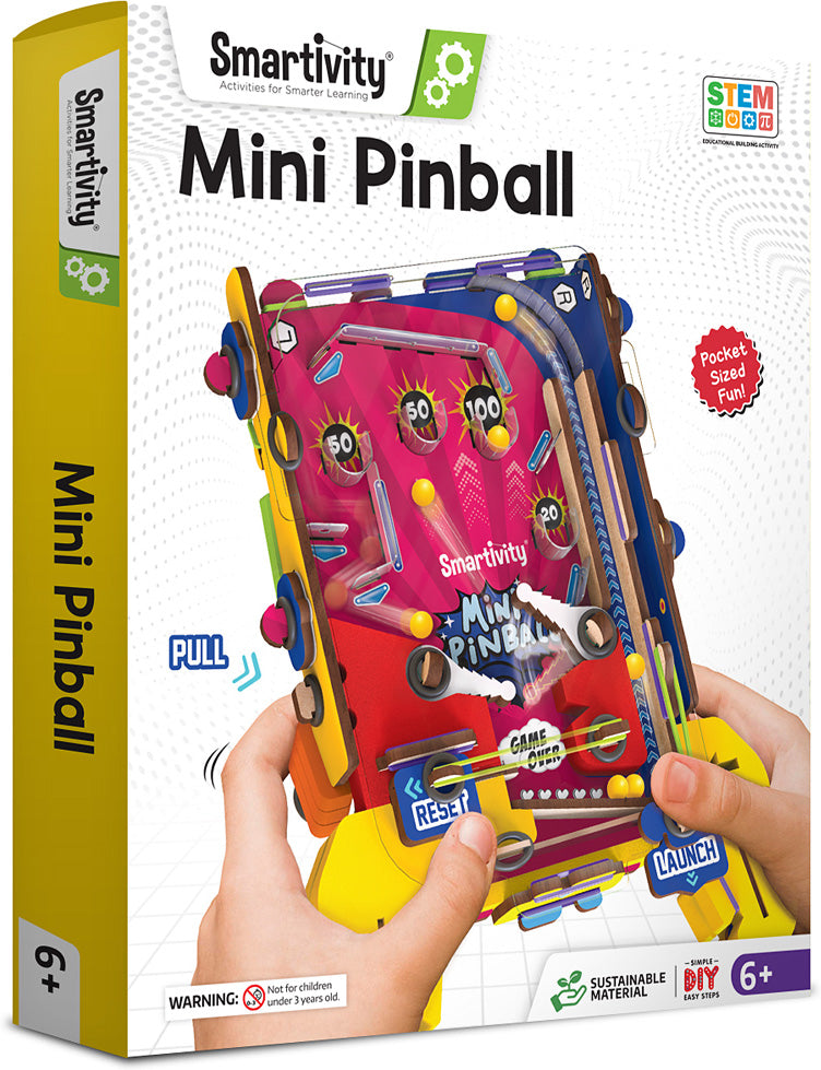 Mini Pinball STEM Building Kit – School Crossing