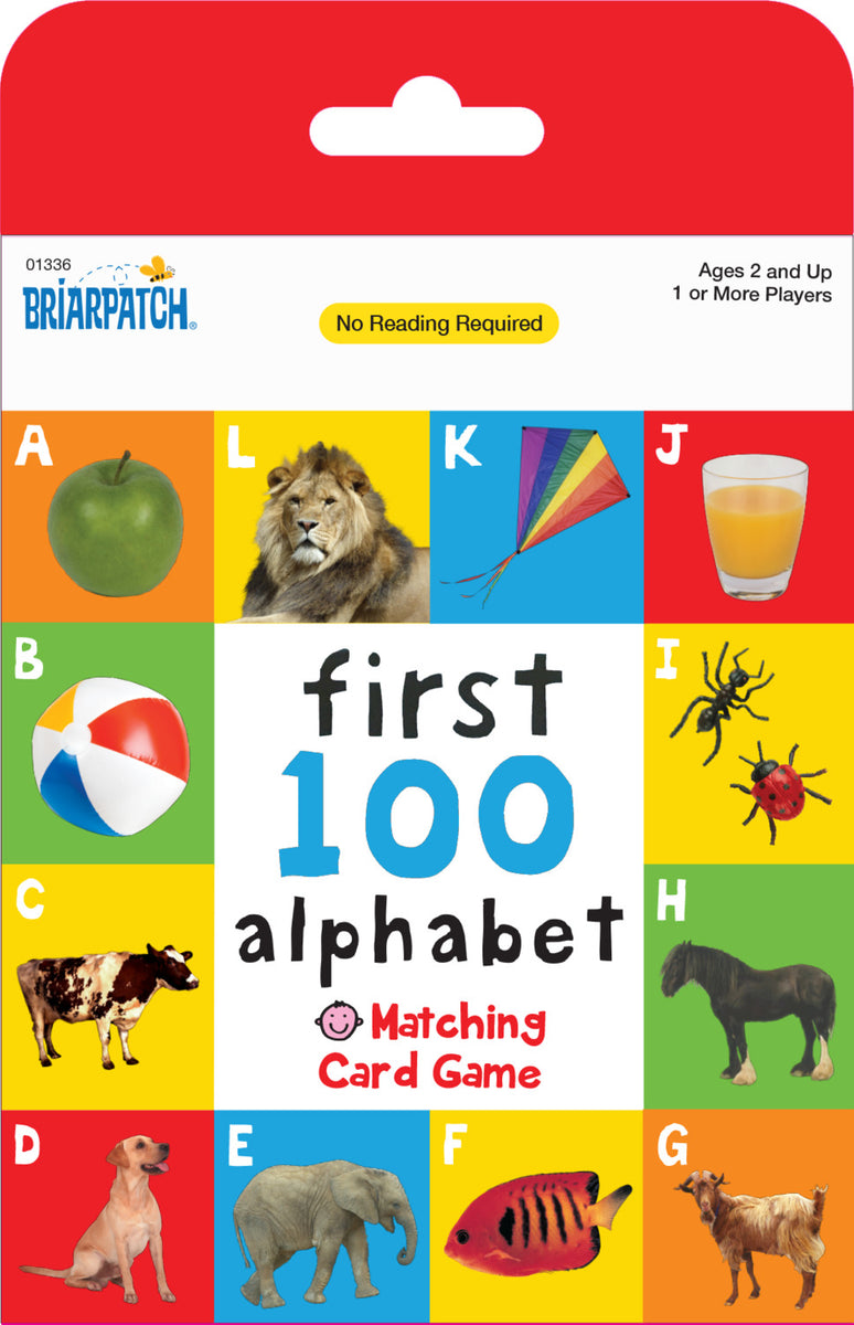 First 100 Alphabet Matching Card Game – School Crossing