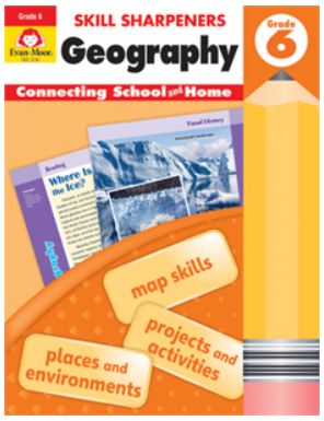 Skill Sharpeners Geography Grade 6 - Activity Book – School Crossing