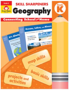 Skill Sharpeners Geography Grade K - Activity Book – School Crossing