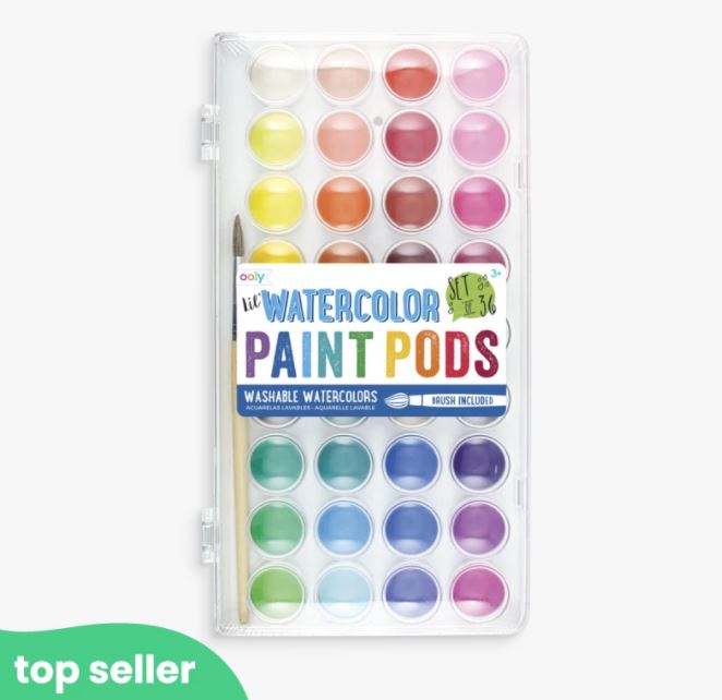 Lil' Watercolor Paint Pods – School Crossing