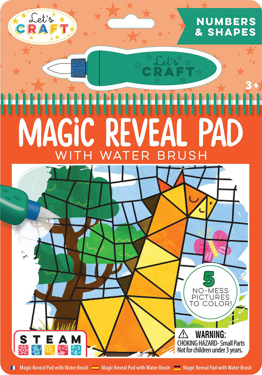 Magic Reveal Pad - Numbers & Shapes – School Crossing