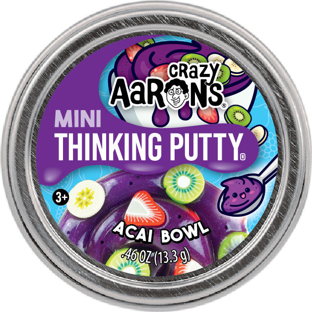 Mini Acai Bowl - 2" Thinking Putty Tin – School Crossing