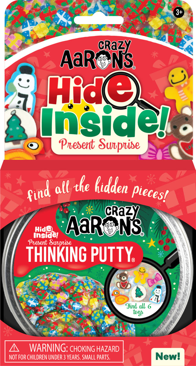 Crazy Aaron's Hide Inside! Present Surprise Thinking Putty – School ...