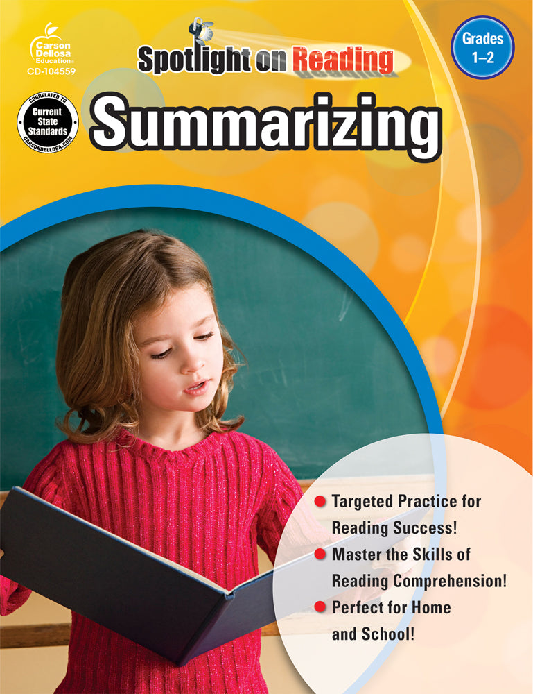 Spotlight On Reading: Summarizing (1 - 2) Book – School Crossing
