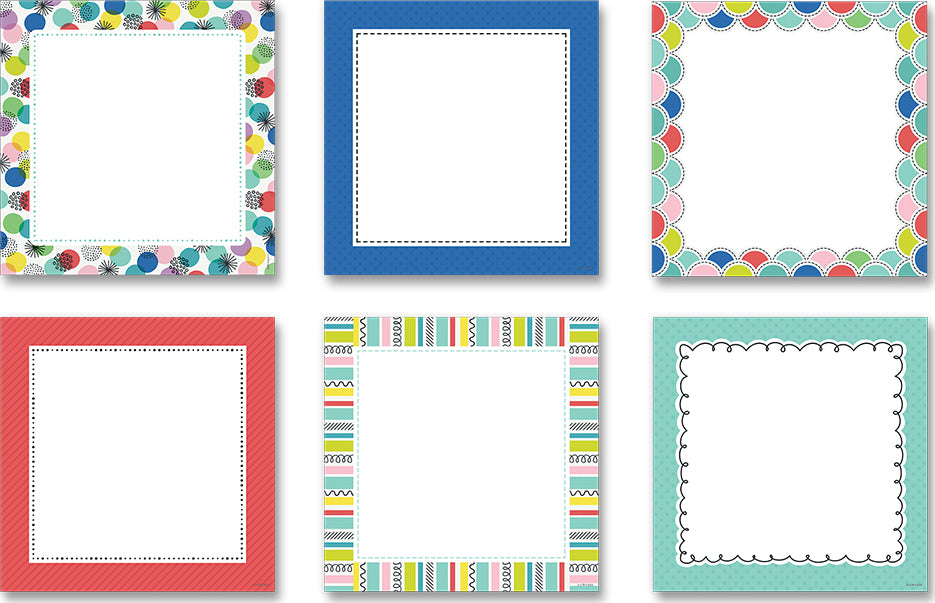Color Pop Cards 6" Designer Cut-Outs – School Crossing