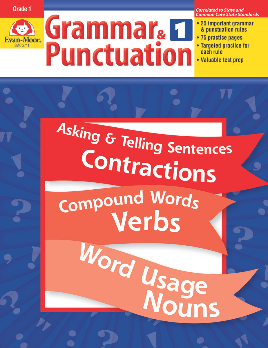 Grammar & Punctuation, Grade 1 – School Crossing