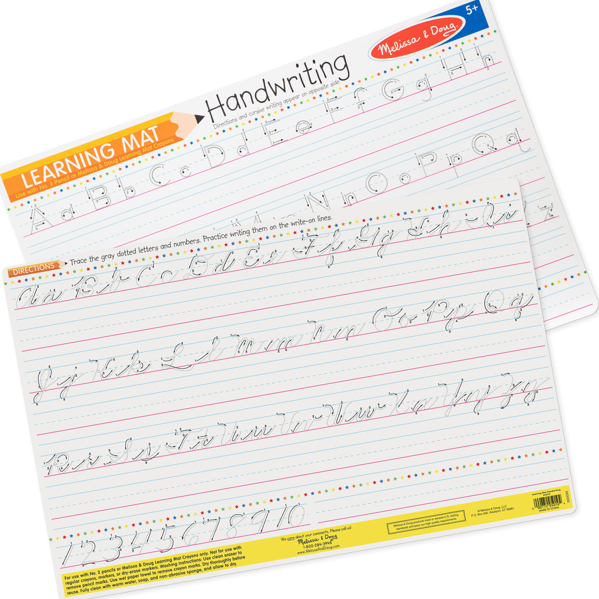 Handwriting Write-A-Mat (Bundle of 6) – School Crossing
