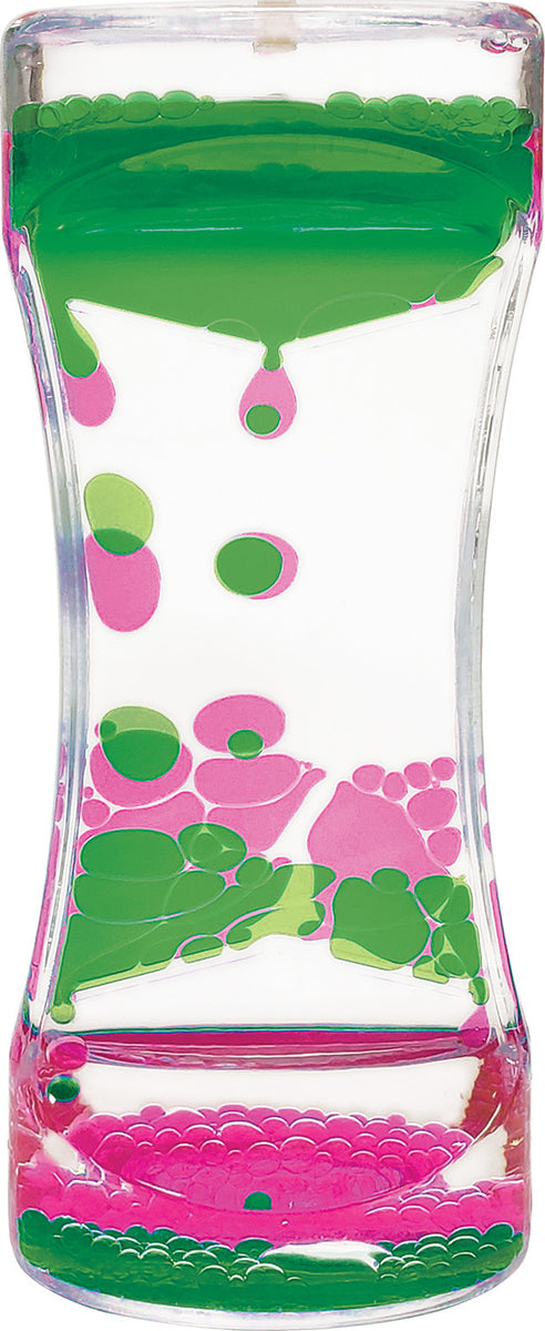 Pink & Green Liquid Motion Bubbler – School Crossing