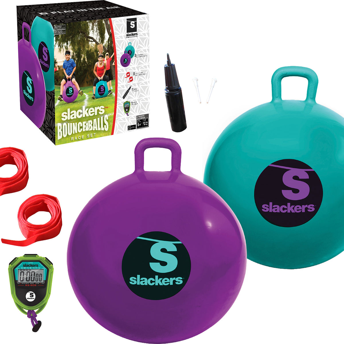 Slackers Bounce Balls Race Set – School Crossing