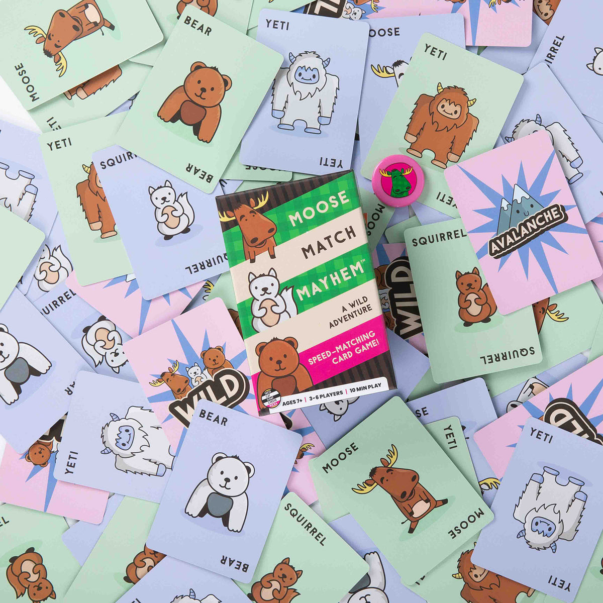 Moose Match Mayhem Card Game – School Crossing