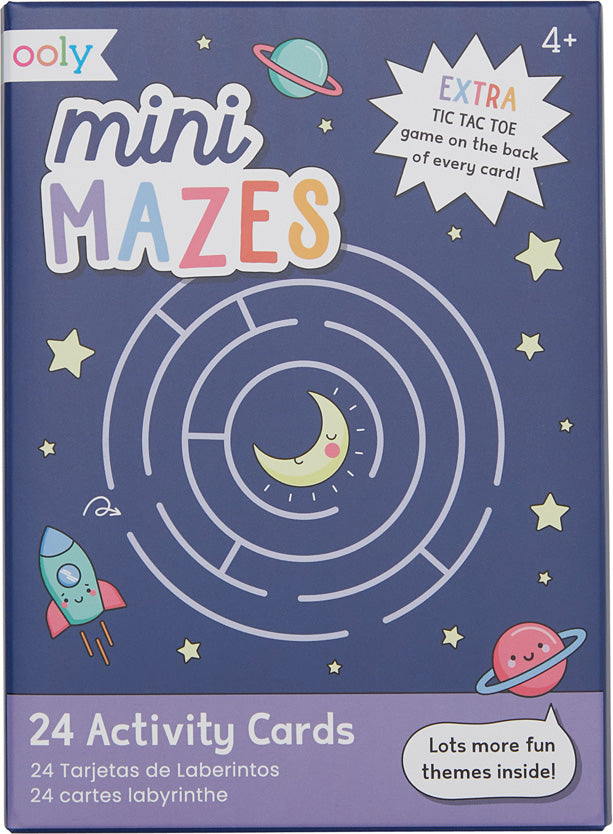 Mini Mazes Activity Cards – School Crossing