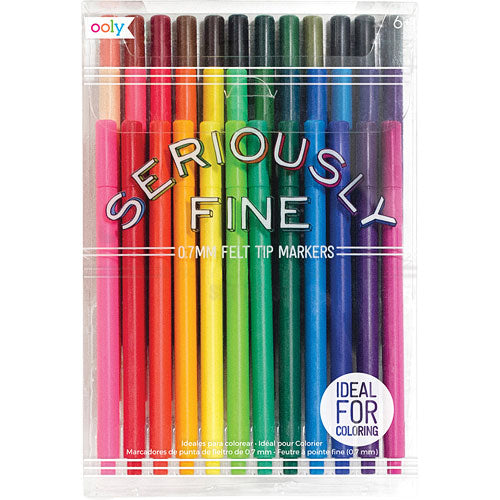 Seriously Fine Felt Tip Markers – School Crossing
