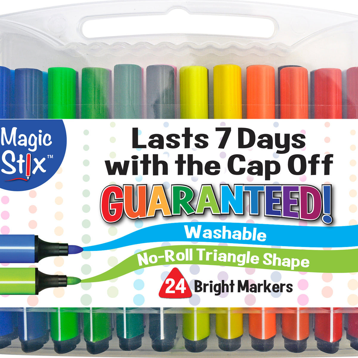 Magic Stix Washable Markers 24 pk – School Crossing