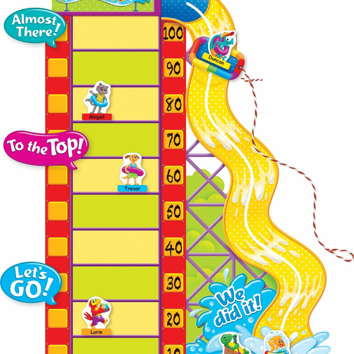 Playtime Pals Goal Setting Adventures Bulletin Board Set – School Crossing