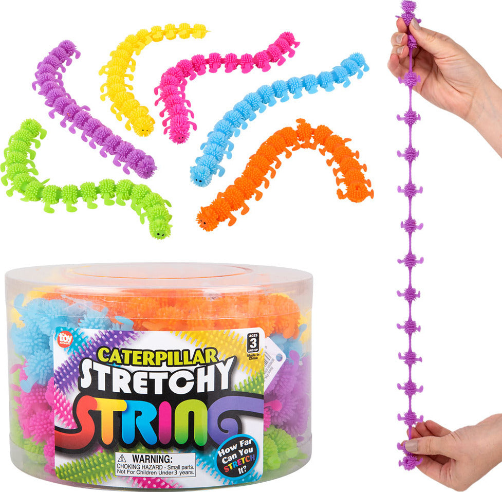Caterpillar Stretchy String 9.5" (assortment - sold individually ...